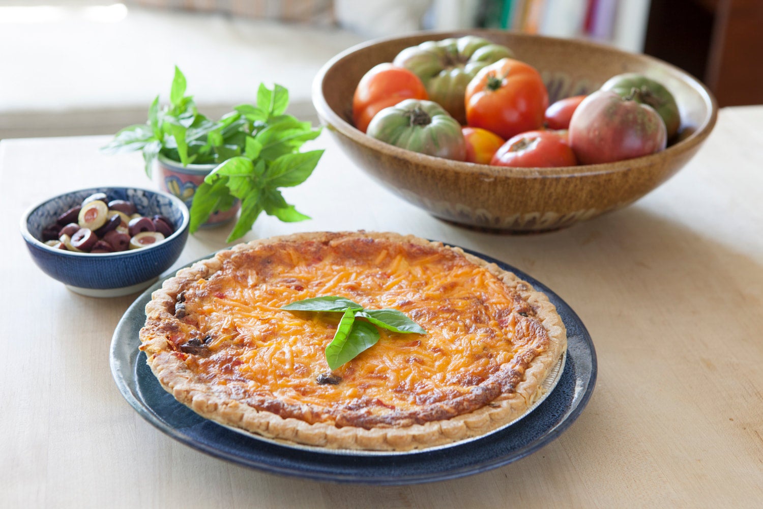 Heirloom Tomato Pie | Blue Moon Bodega
